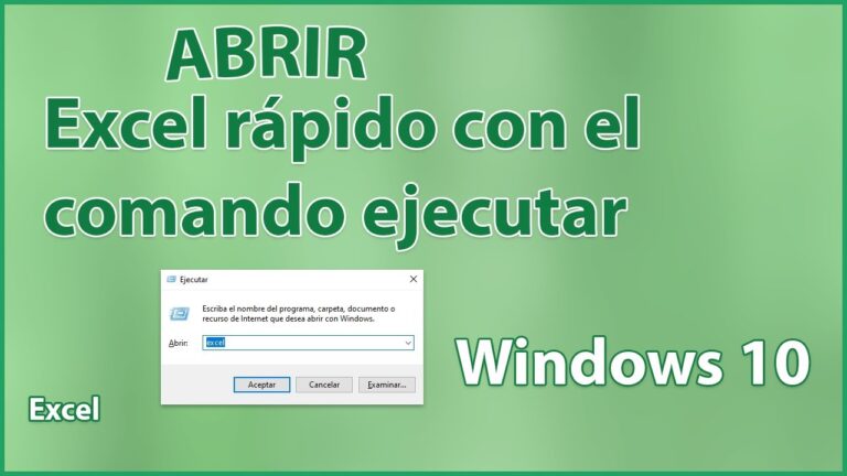 How to enter Excel from run?