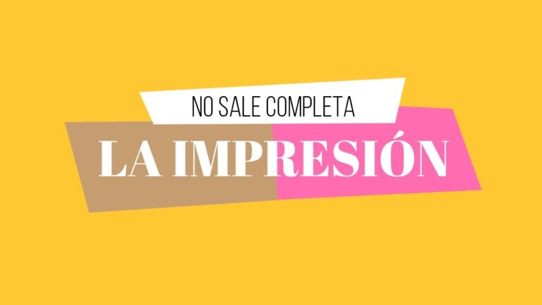 What to do when the printer only prints half of the page?