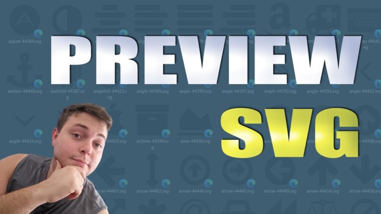 Bagaimana cara melihat gambar mini SVG?