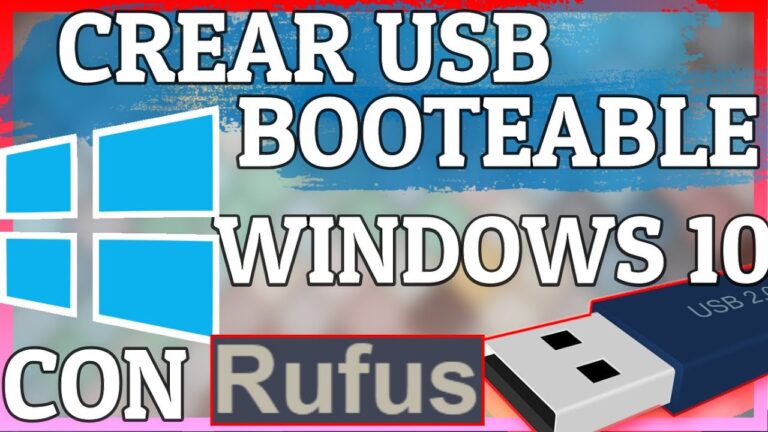 ¿Cómo Montar una imagen ISO de Windows 10 en un USB?