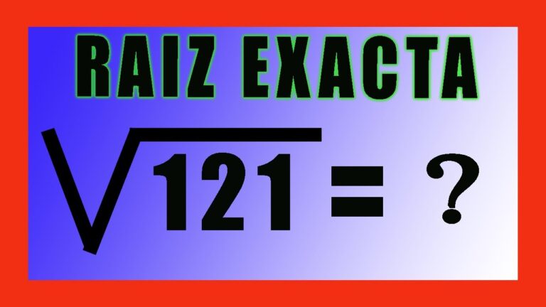 ¿Cuál es la raíz cuarta de 121?