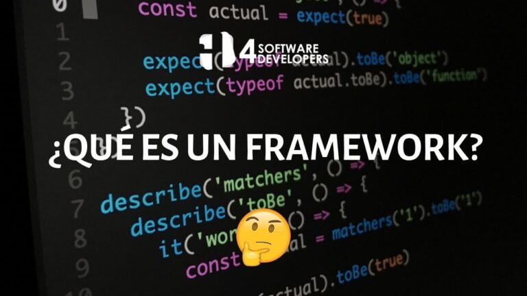 ¿Qué es un framework de programación?