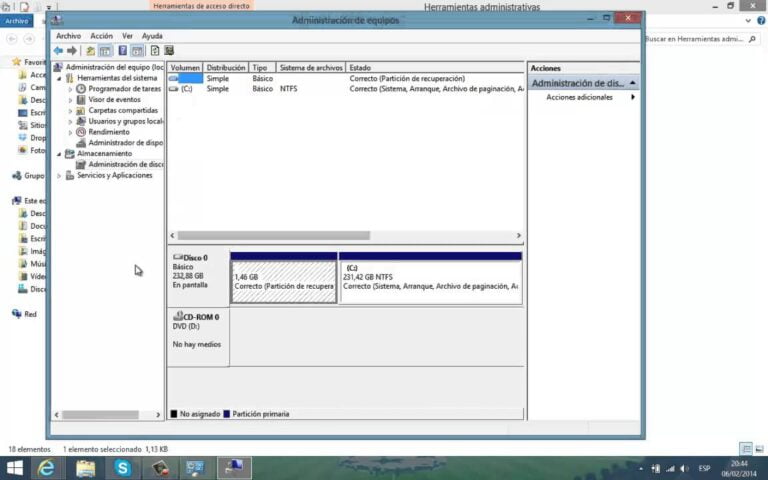 ¿Cómo acceder a las particiones del disco duro?