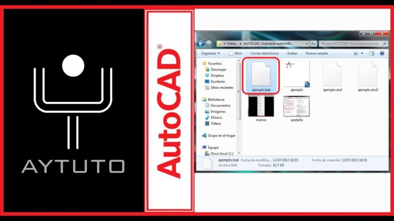 What is a bak file in AutoCAD?