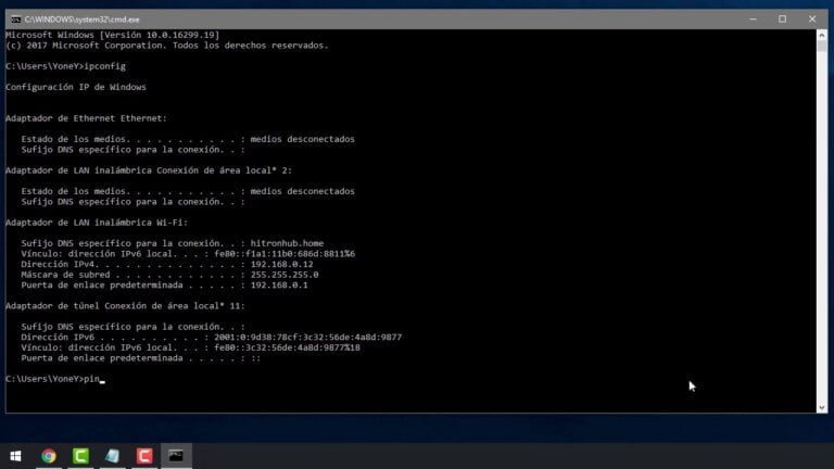 How to ping a server?