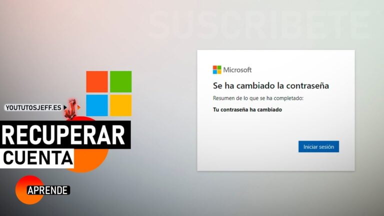 ¿Cómo saber cuál es la contraseña de mi cuenta Microsoft?