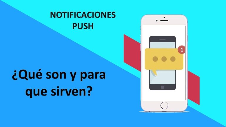 ¿Qué significan las notificaciones push?