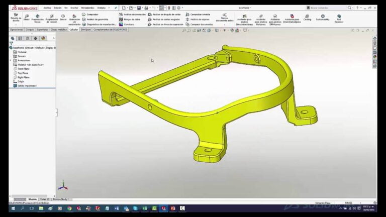 Hoe bewerk ik een geïmporteerd solid in SOLIDWORKS?