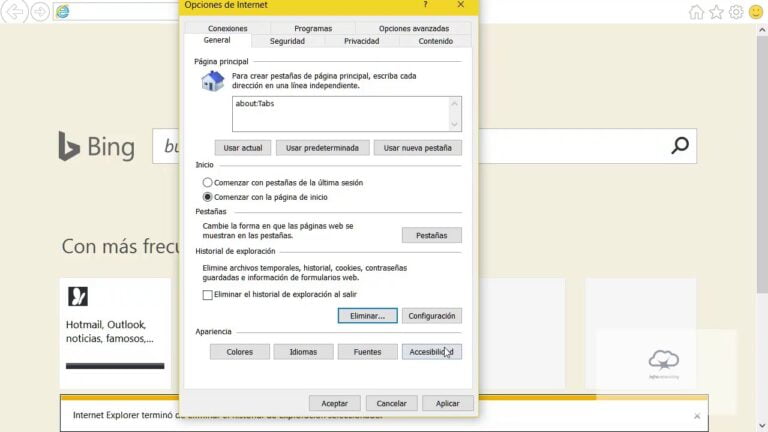 Comment vider le cache dans Internet Explorer 11