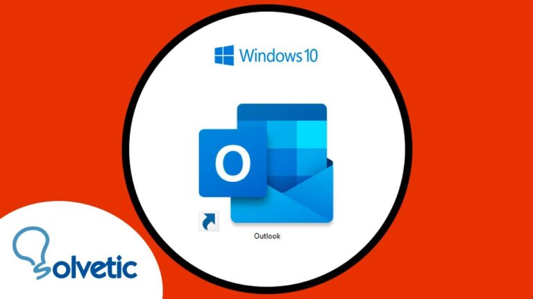 How to put the Outlook icon on the desktop?