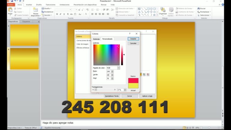 How to make gold color in RGB?