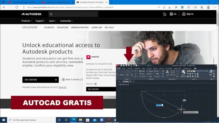 How to get a student AutoCAD license?
