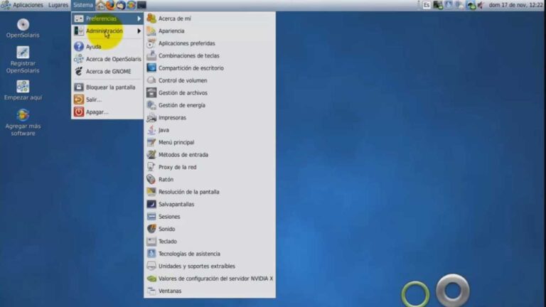 ¿Cuál es la función del sistema operativo Solaris?