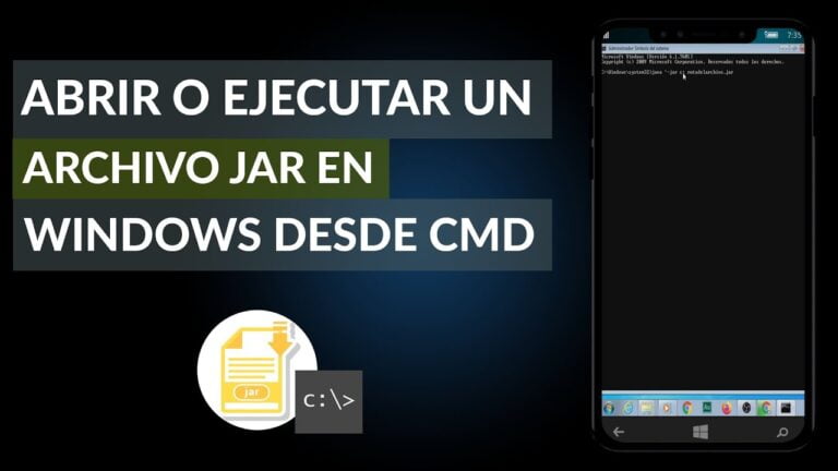 ¿Cómo se ejecutar un JAR desde CMD?
