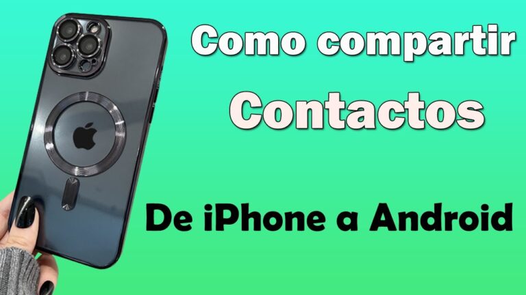 ¿Cómo importar tus contactos de iCloud a tu móvil Android?