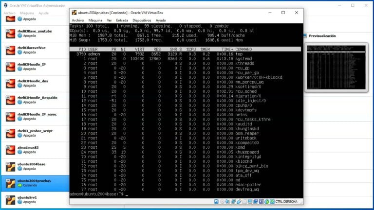 ¿Cómo ver los recursos en Linux?