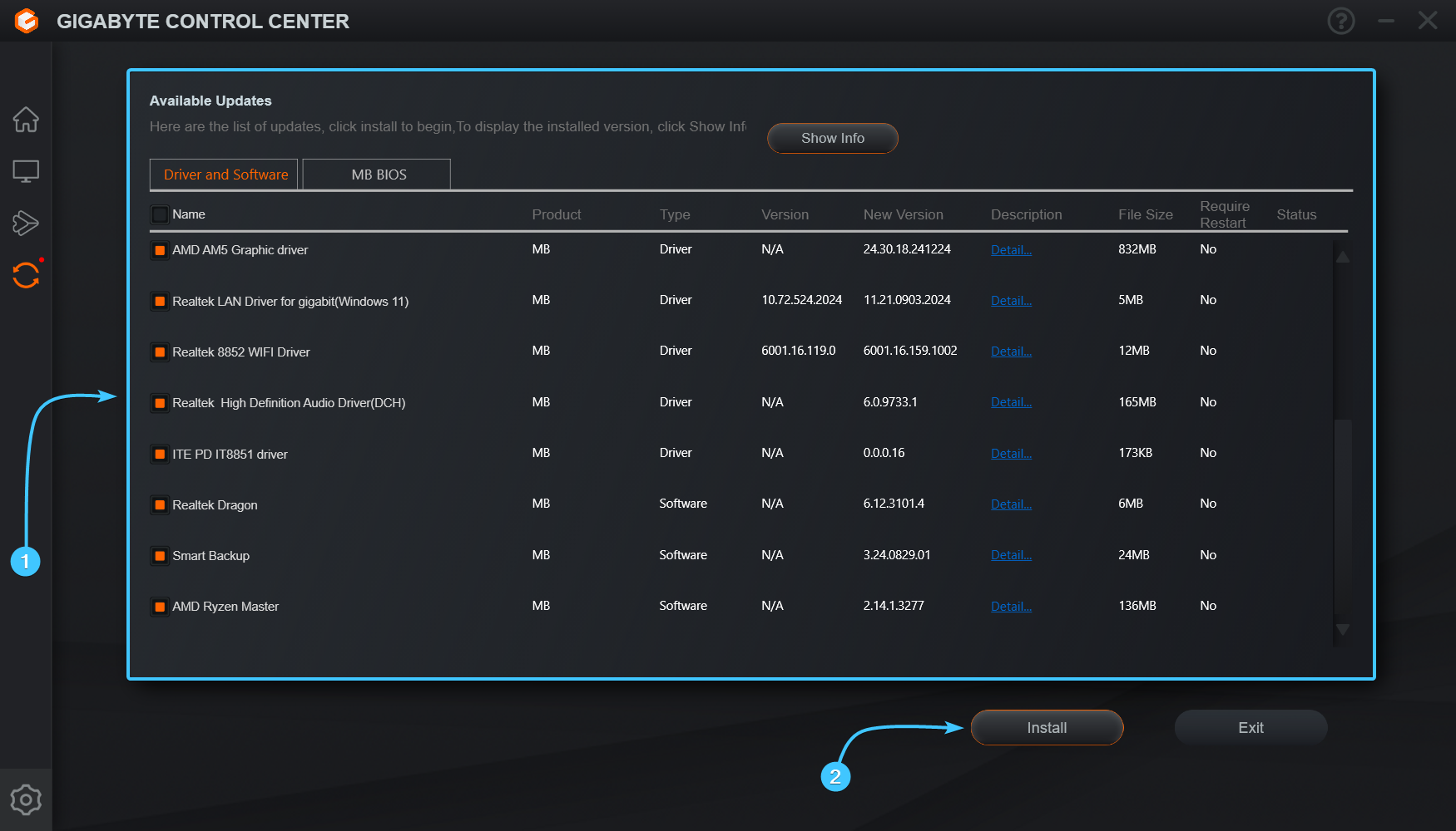 Gigabyte Control Center para drivers y BIOS: ¿es buena idea?