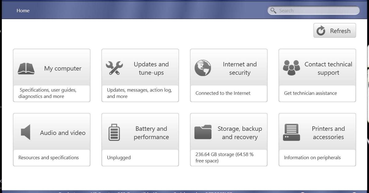 HP Support Assistant tutorial in Windows 11 step by step