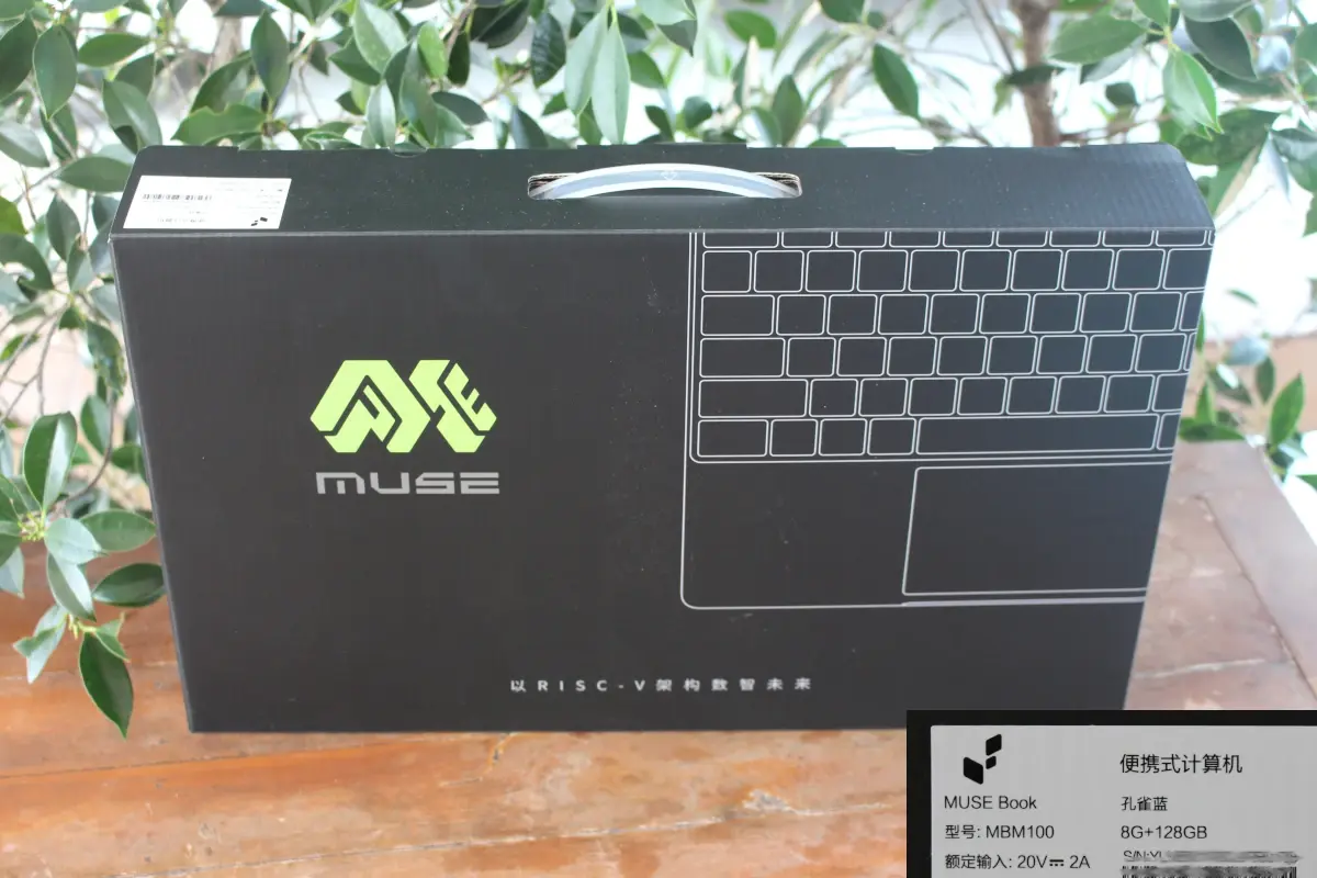 Особливості ноутбука MUSE Book RISC-V з Linux