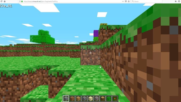 ¿Cómo jugar gratis a Minecraft Classic desde el navegador?