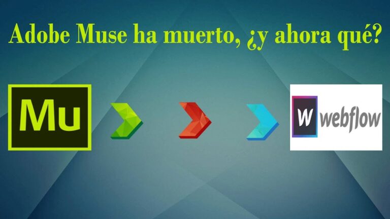 ¿Qué reemplaza Adobe Muse?